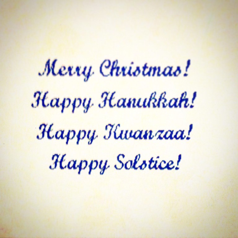 Happy Hanukkah, Happy Kwanzaa, and Merry Christmas! | Brotmanblog: A ...