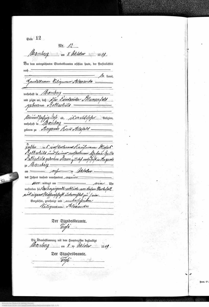 Abraham Blumenfeld III’s Children: Sisters and Brothers Marrying ...